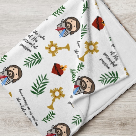 Divine Mercy Blanket | Etsy