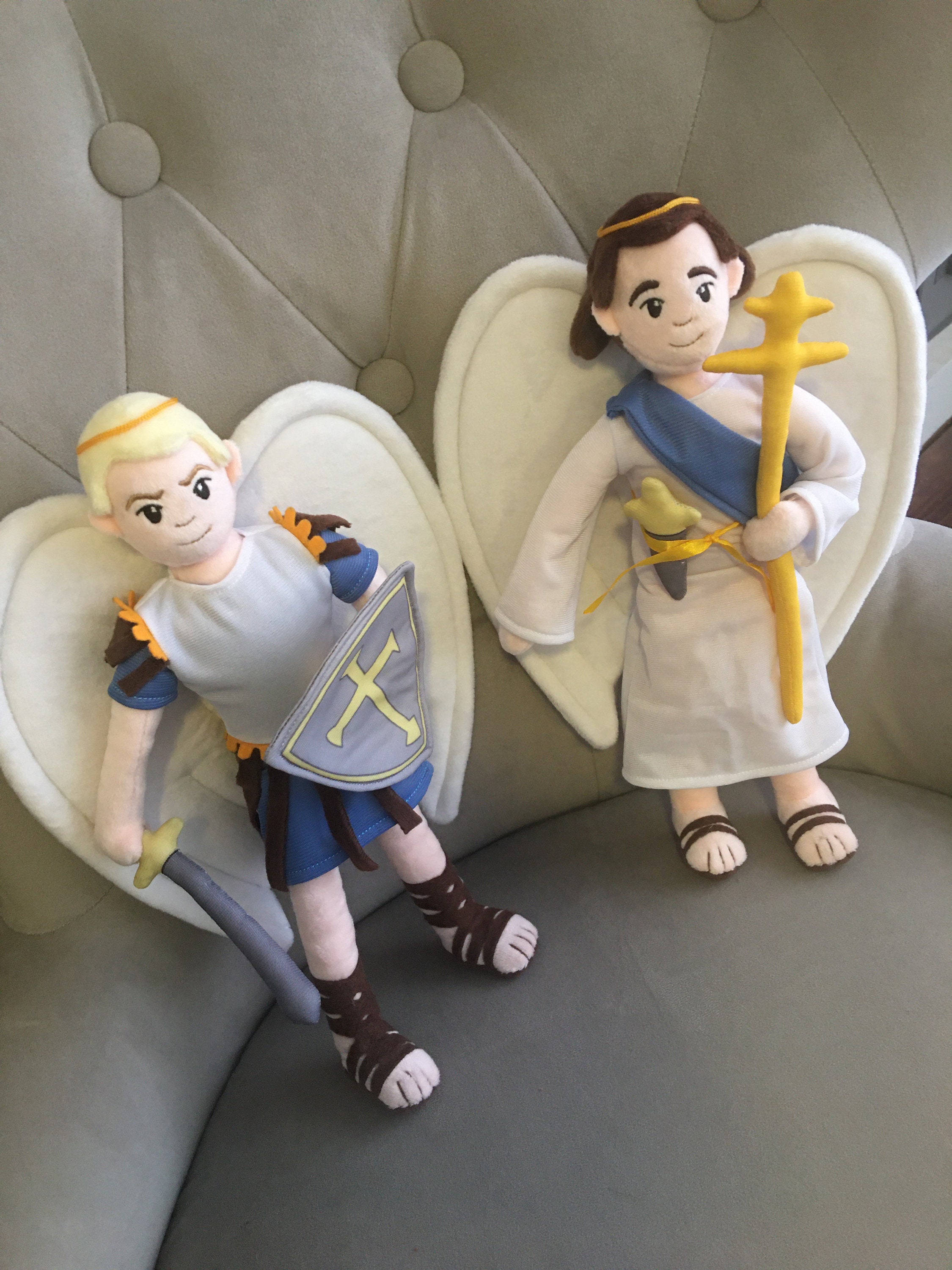 Guardian Angel Doll and Saint Michael Doll - Etsy