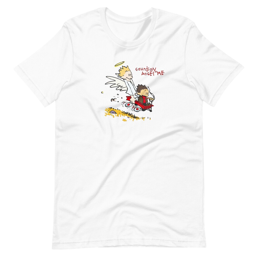 Guardian Angel and Me Comic T-shirt - Etsy