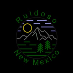 Ruidoso, New Mexico Logo, Sticker, Decal Image Files .JPG .PNG - Etsy