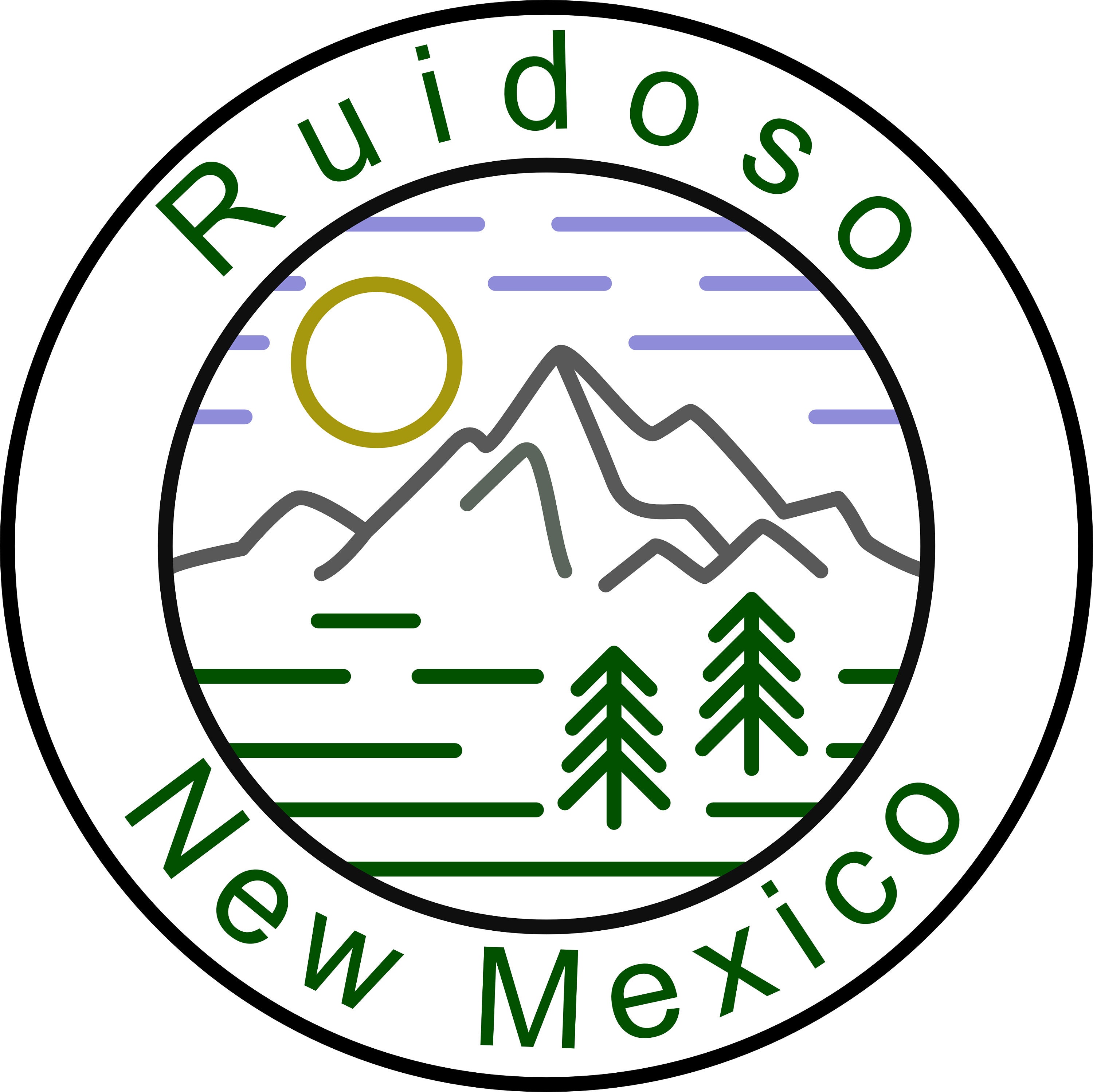Ruidoso, New Mexico Logo, Sticker, Decal Image Files .JPG .PNG - Etsy