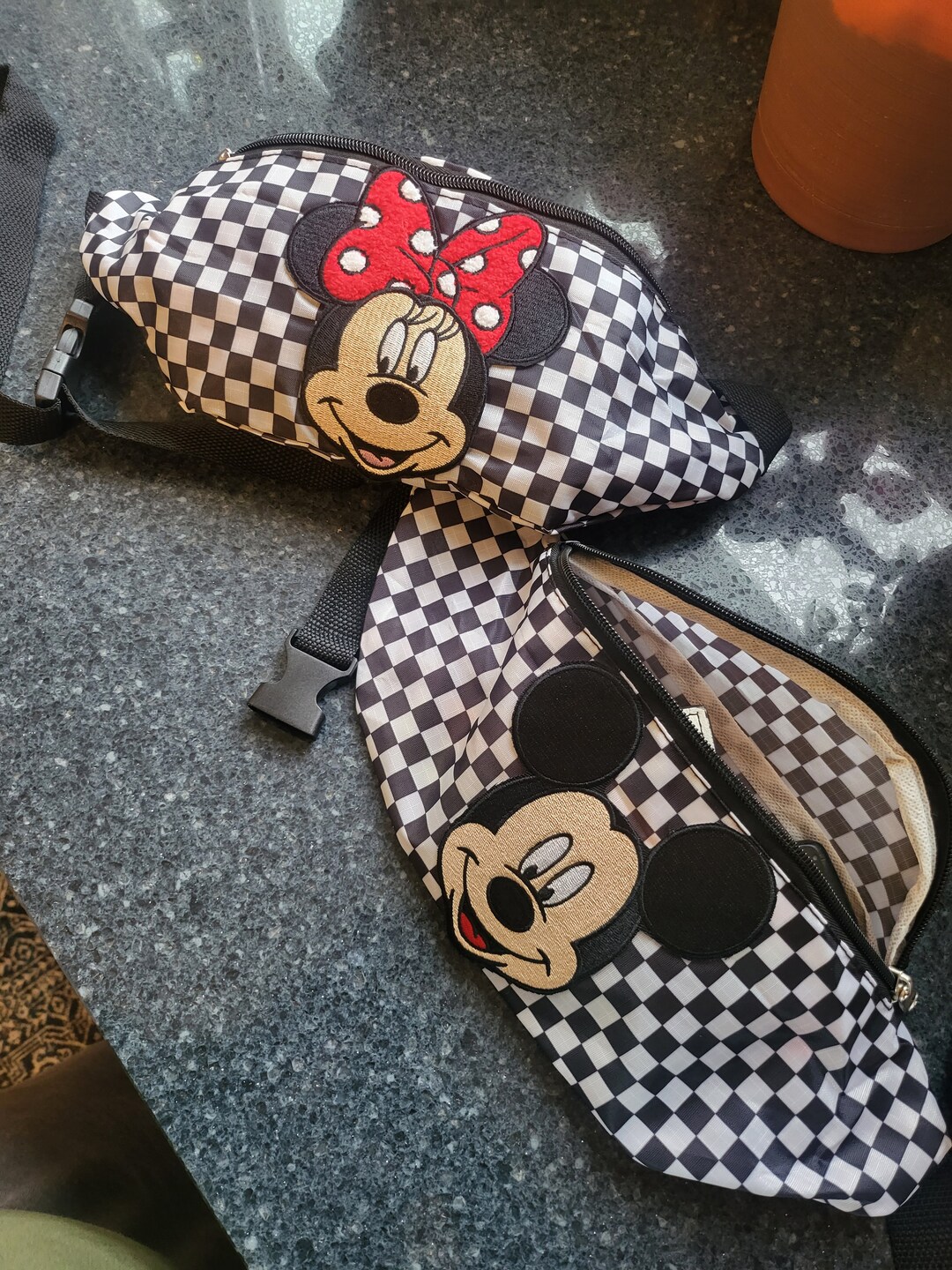Mickey or Minnie Fanny Packs Affordable Family Fanny Packs - Etsy
