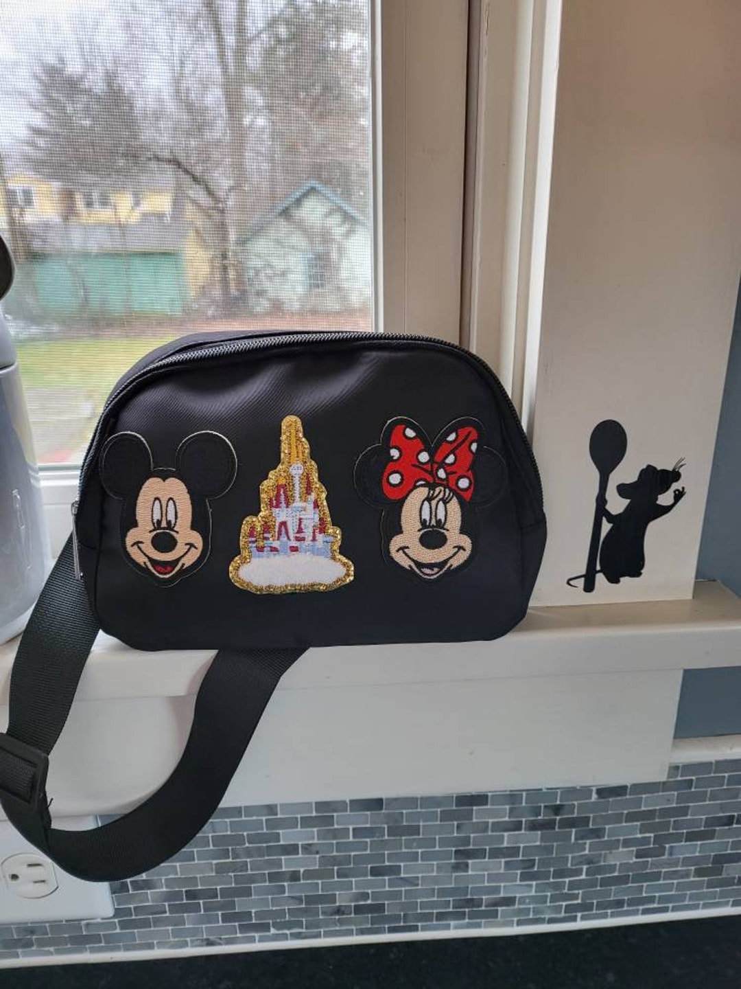 Disney Vacation Mickey and Minnie Castle Fanny Pack SHIPS IN 2 DAYS - Etsy