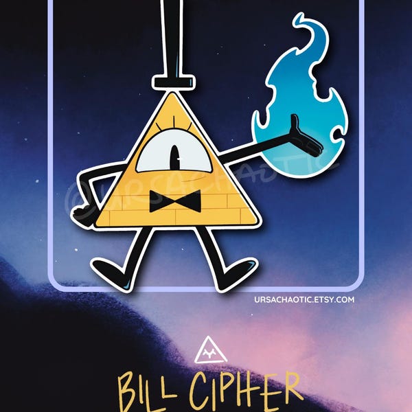 Bill Cipher - Etsy