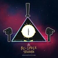 Bill Cipher - Etsy