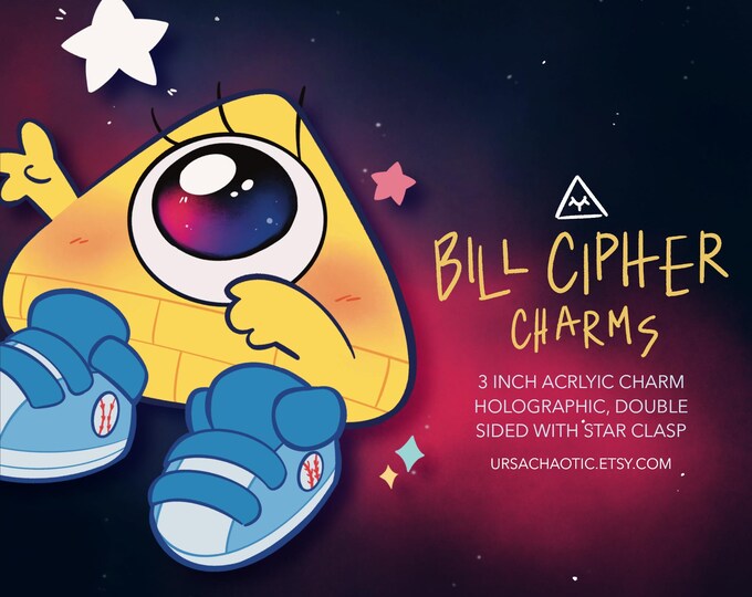 Bill Cipher I’m a Little Different Shirt Holographic Sticker | the Book ...