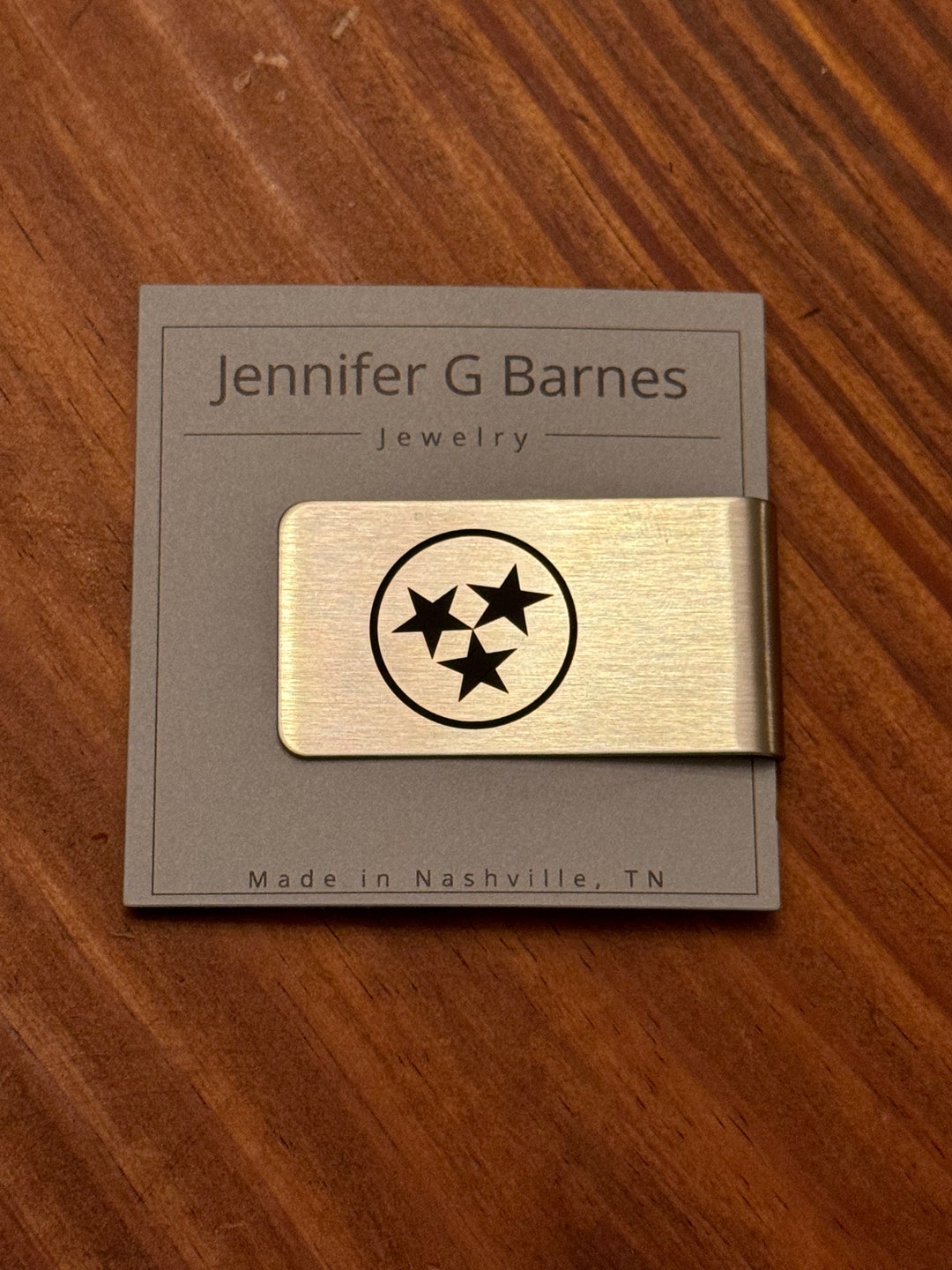 Tristar Stainless Steel Money Clip - Etsy