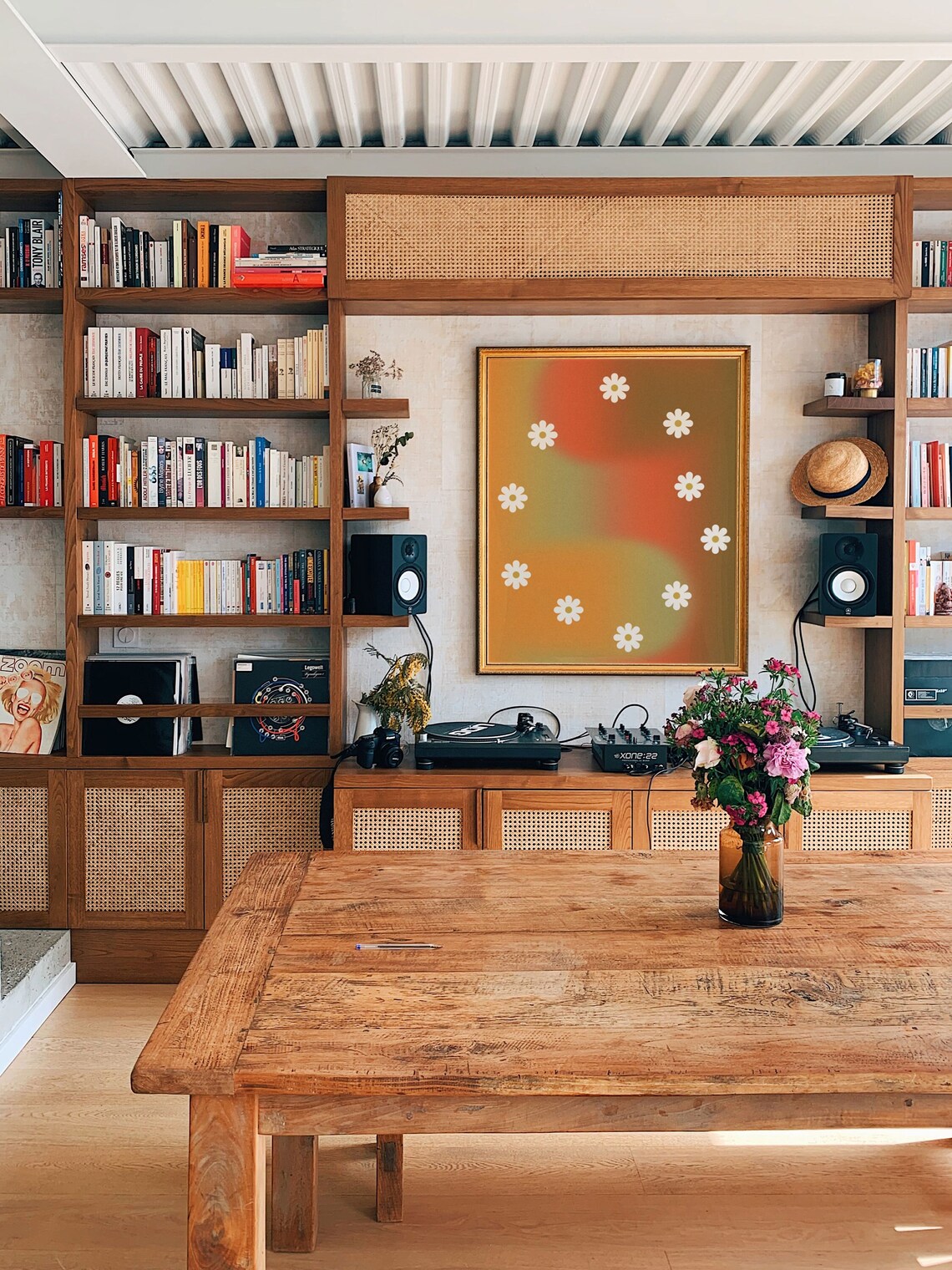 70s Vintage Poster Flower Power 70s Home Decor 70s Retro - Etsy