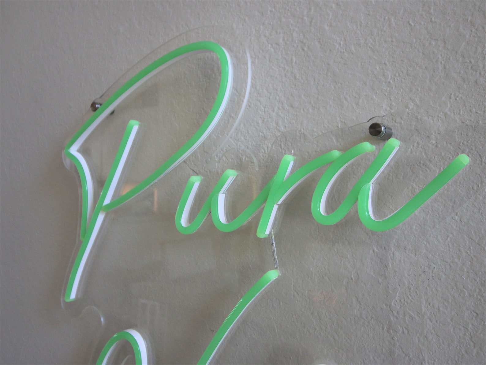 Pura Vida LED Neon Sign 23 X 20 US SELLER - Etsy