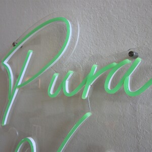 Pura Vida LED Neon Sign 23" X 20" ***US SELLER!!! - Etsy