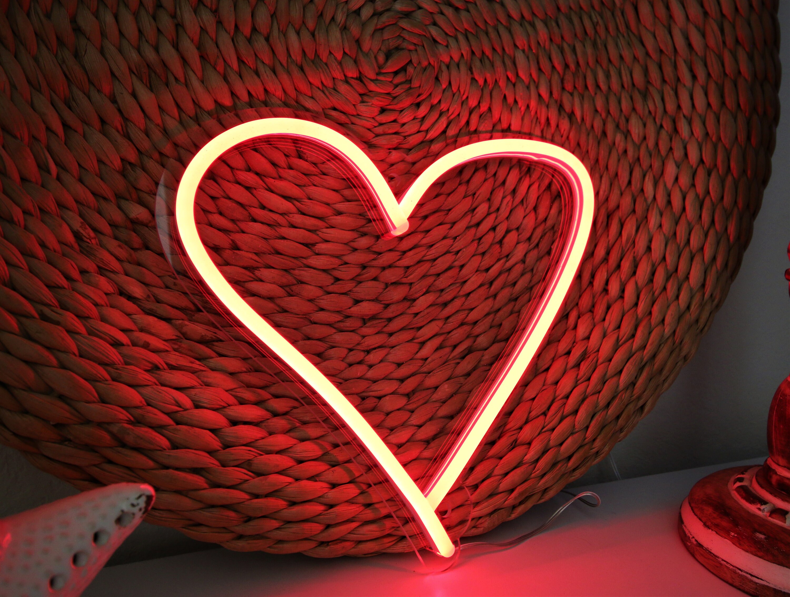 Neon Heart**Red Neon Heart***LED Neon Light/Custom Neon Sign**US SELLER**