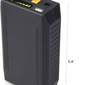 Battery Pack for LED Neon Signs 20,000mah (rechargeable) Lithium-ion DC ...