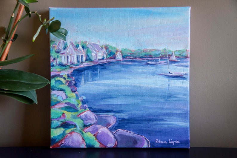 Lake Harriet Minneapolis Minnesota Painting -archival Paper Print ...