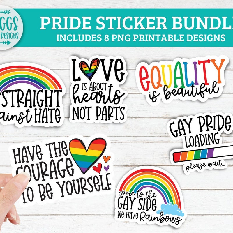 Pride Stickers - Etsy