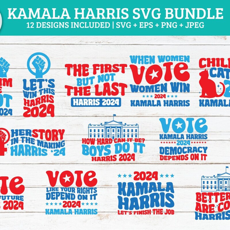 Kamala Svg - Etsy