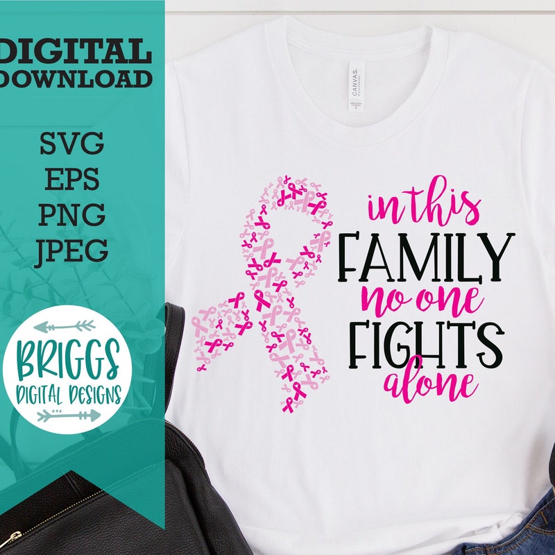 No One Fights Alone Svg - Etsy