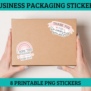 Small Business Sticker Bundle | 12 Sticker Bundle, Print and Cut ...