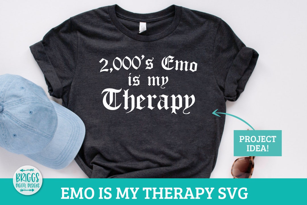 Elder Emo SVG | Emo Therapy Svg, Millennial Svg, Emo Club Svg, Emo ...