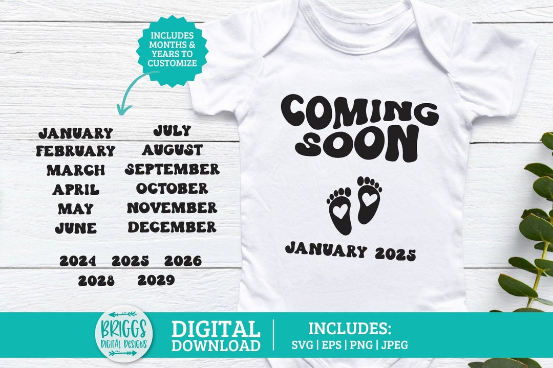 Coming Soon SVG | Pregnancy Svg, Pregnant Svg, Pregnancy Announcement ...