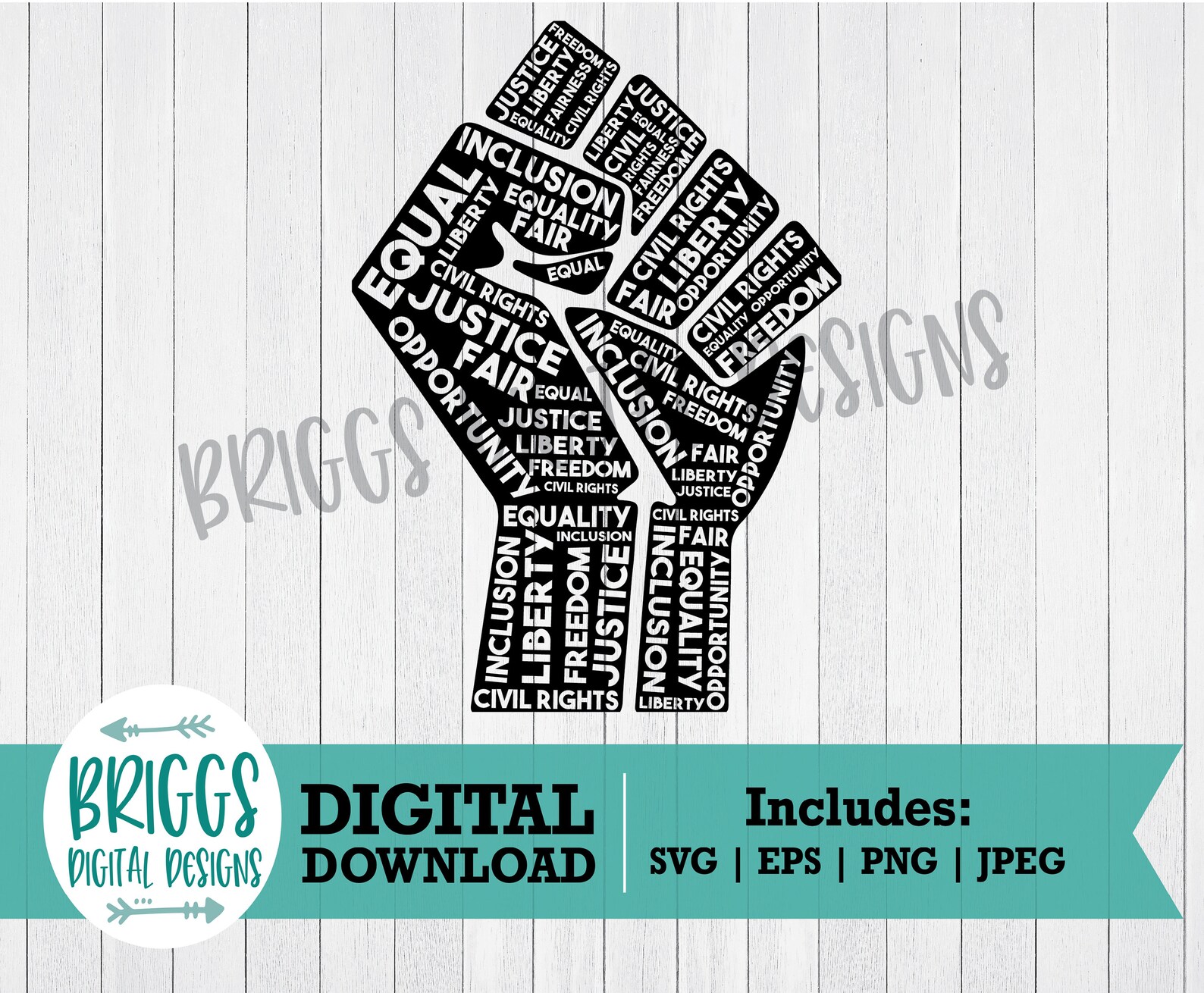 Black Lives Matter Fist SVG, BLM Word Art (digital Download) - Etsy