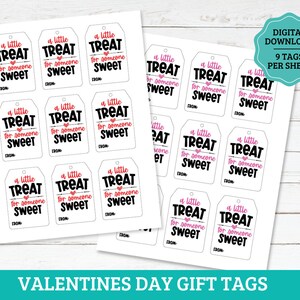 PDF Valentines Day Gift Tags | Printable Gift Tags for Valentine's Day ...