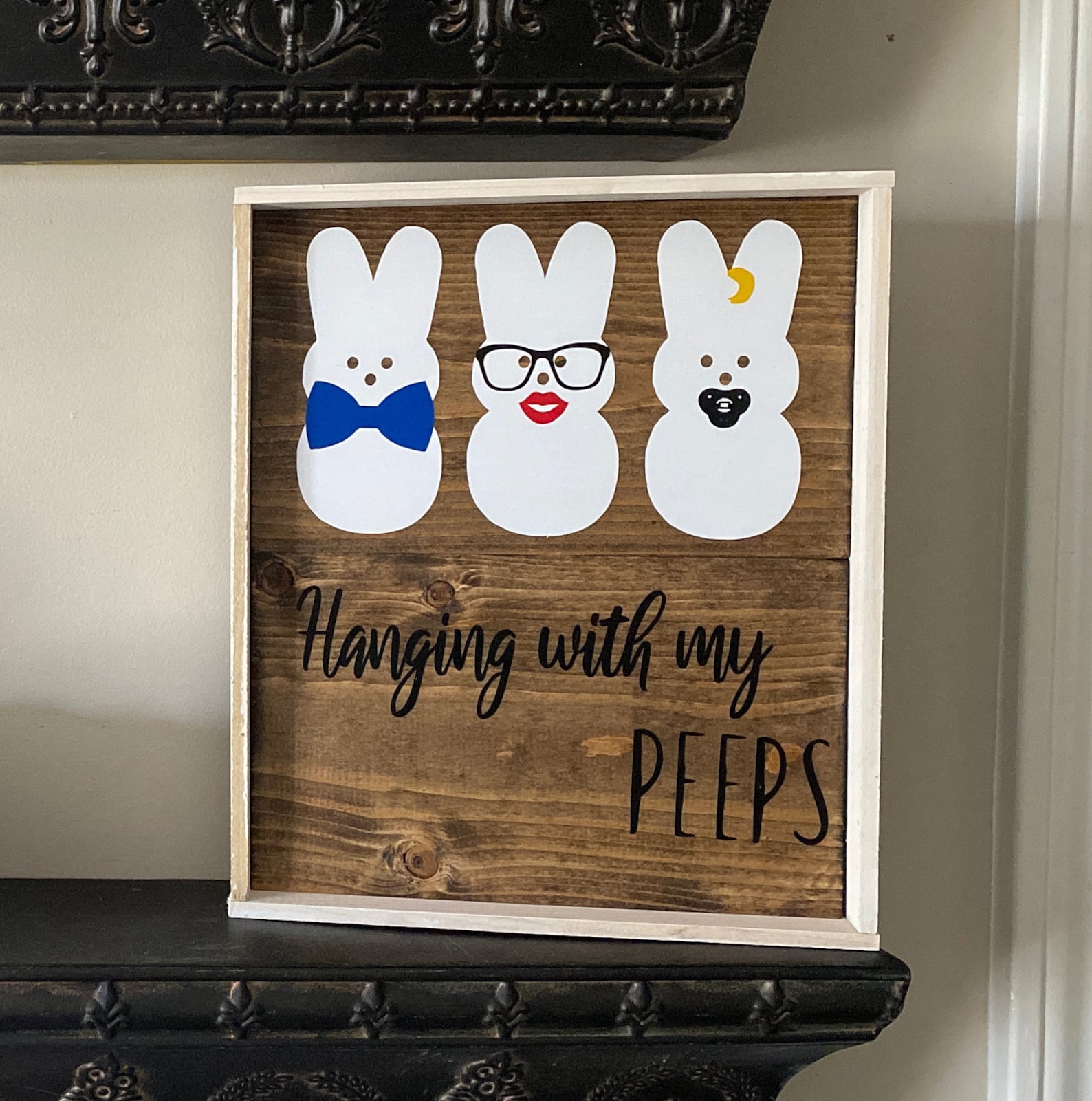 Hanging with my PEEPS / PEEPS / Peep bunnies / Easter Peeps / | Etsy
