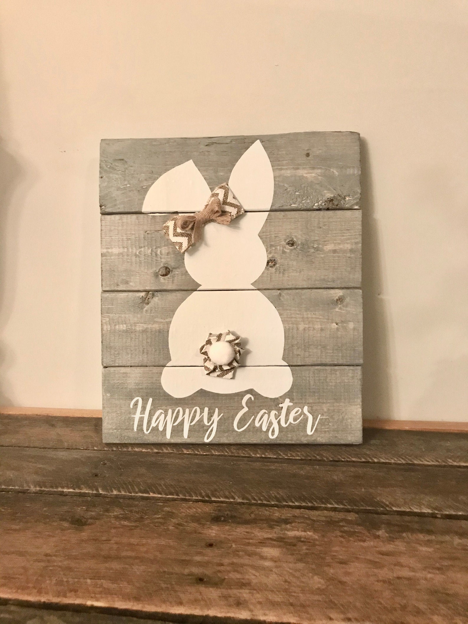 Wood Bunnies / Easter Bunnies / Happy Easter / Plank Wood Bunnies ...