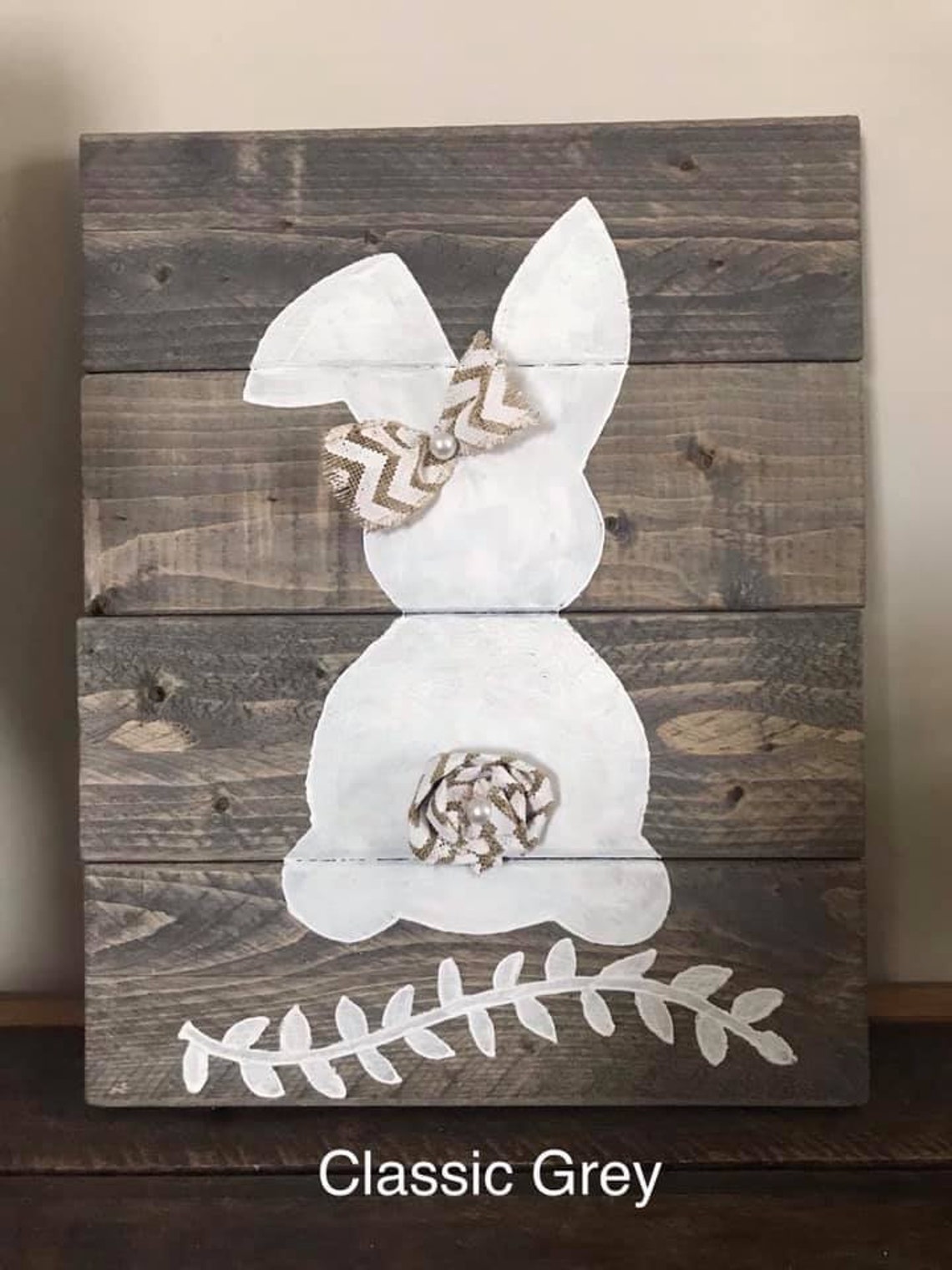 Wood Bunnies / Easter Bunnies / Happy Easter / Plank Wood - Etsy