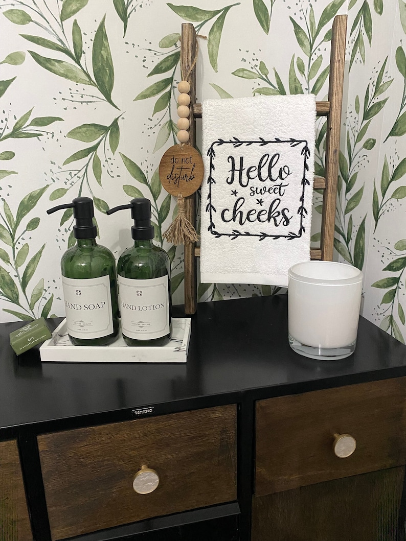 Towel Ladder / Mini Ladder / Hand Towel Ladder / Tea Towel Ladder ...