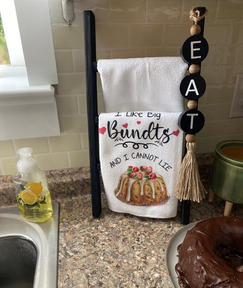 Towel Ladder / Mini Ladder / Hand Towel Ladder / Tea Towel Ladder ...