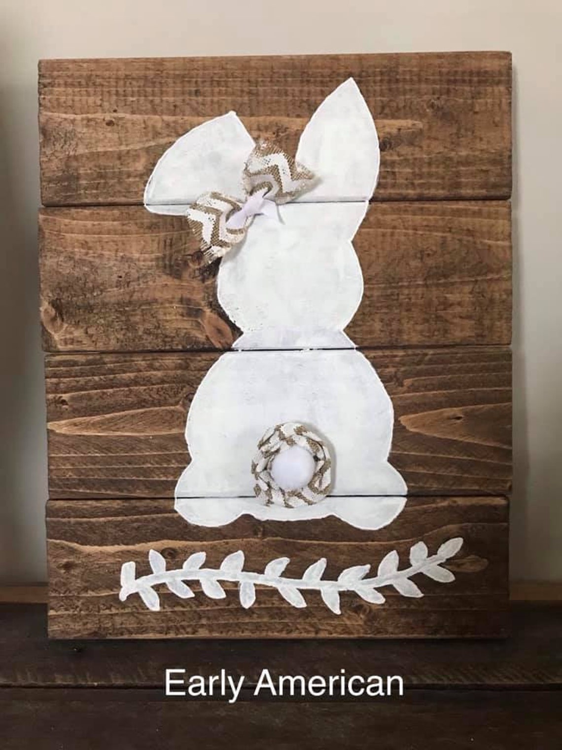 Wood Bunnies / Easter Bunnies / Happy Easter / Plank Wood - Etsy