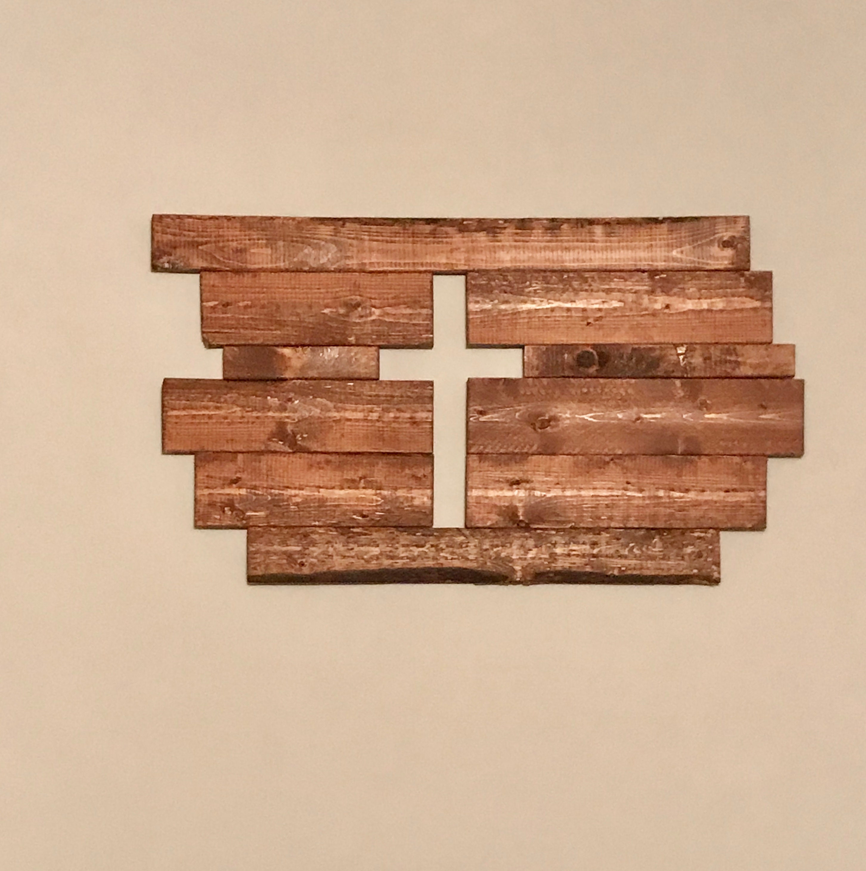 Wood Cross / Wooden Cross / Easter Cross / Risen / RUSTIC Cross / Cross ...