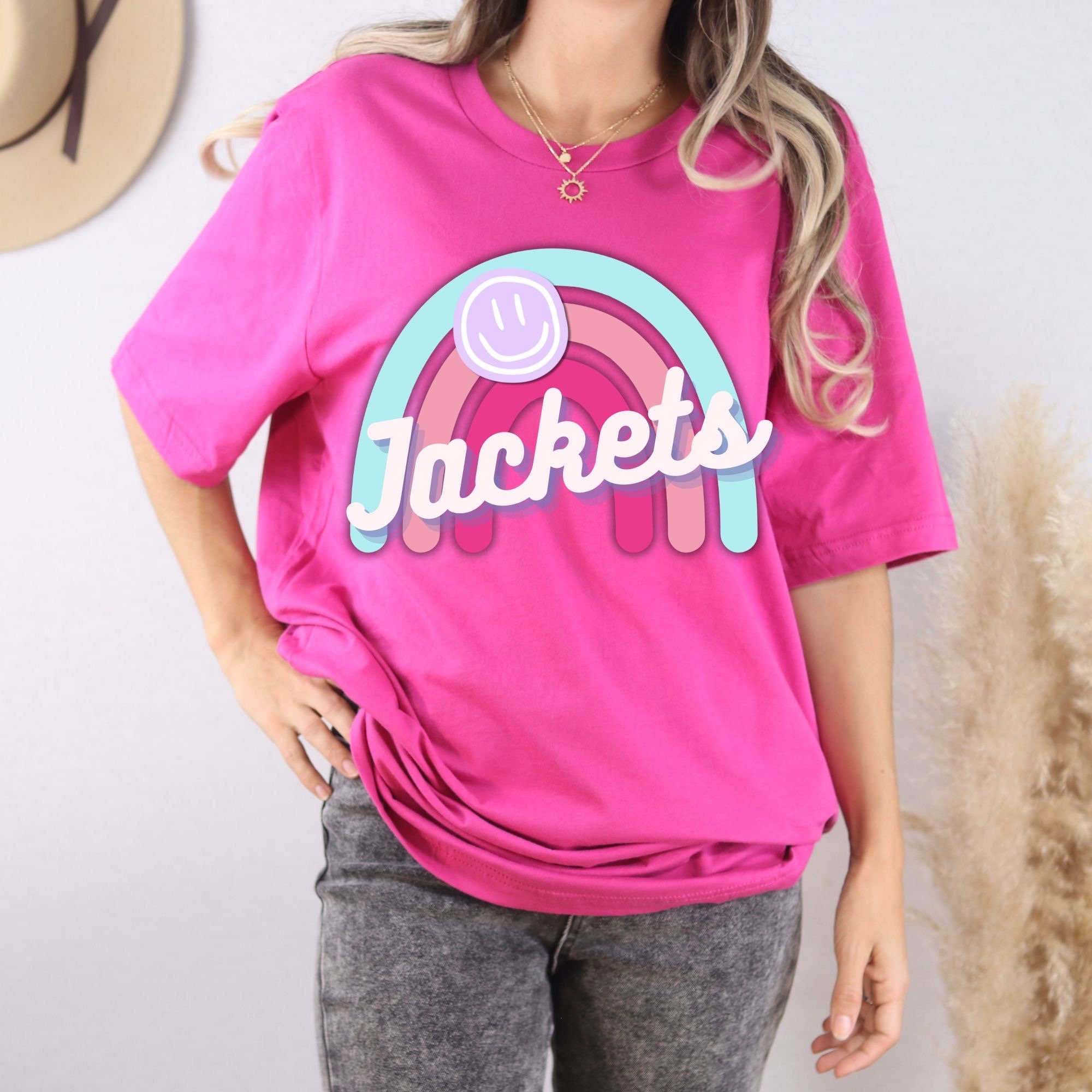 Rainbow Jackets Mascot PNG - Etsy