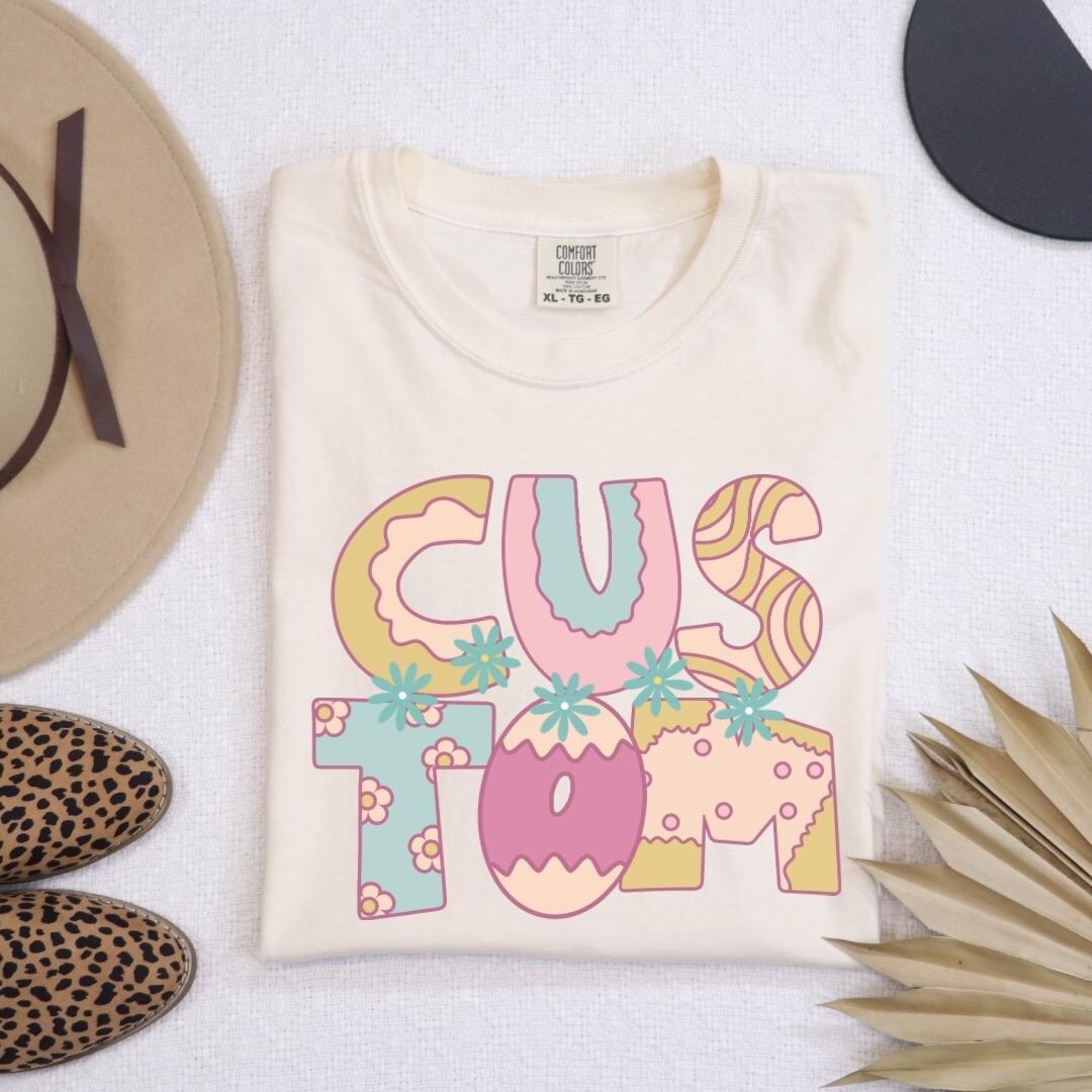 Custom BOHO Names/mascot Pngs - Etsy