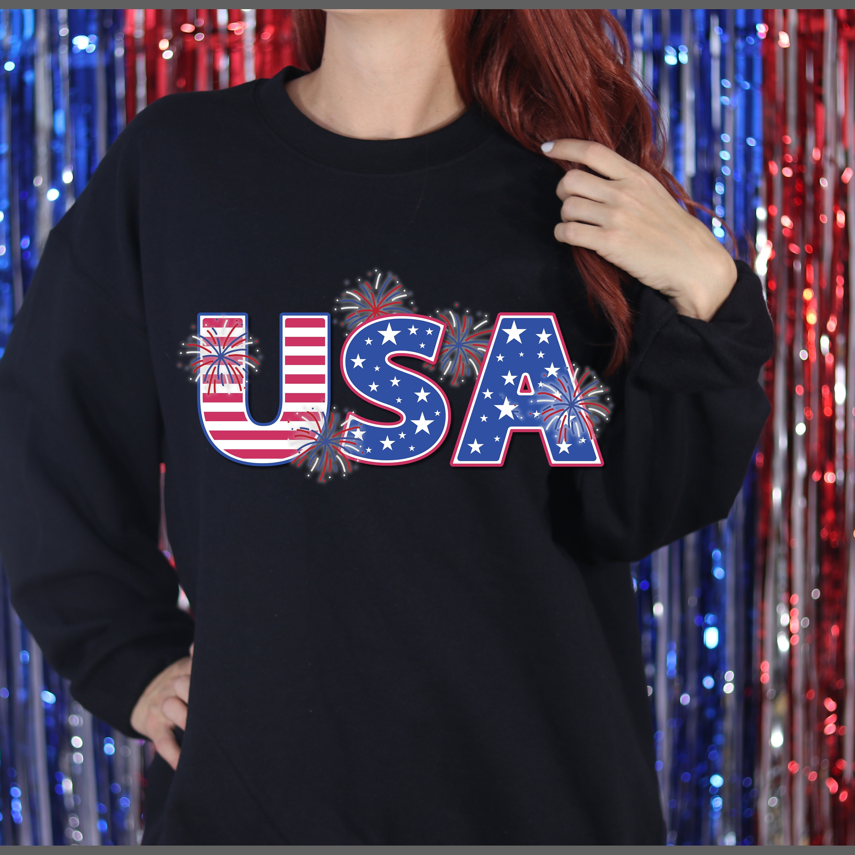 USA Firecracker PNG - Etsy