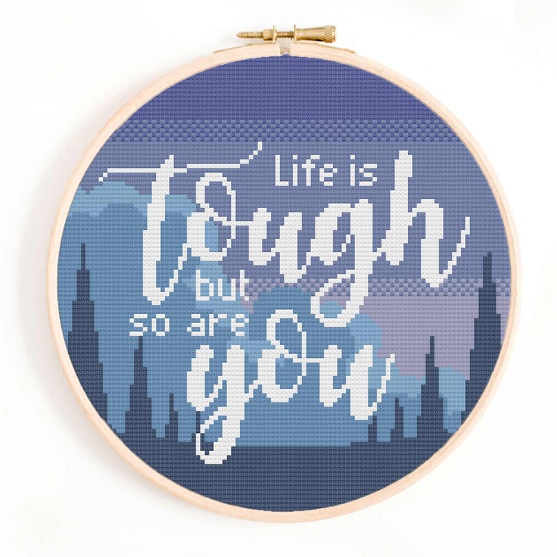 Quote Cross Stitch - Etsy