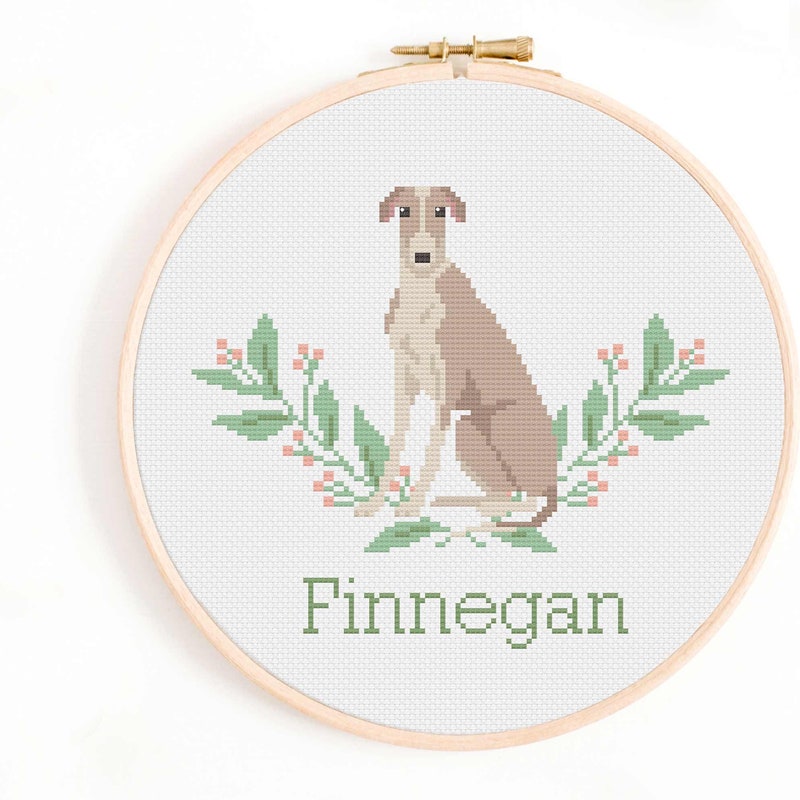 Blue Greyhound Ornament - Etsy