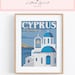 Vintage Travel Cyprus Cross Stitch Pattern Europe Cross - Etsy