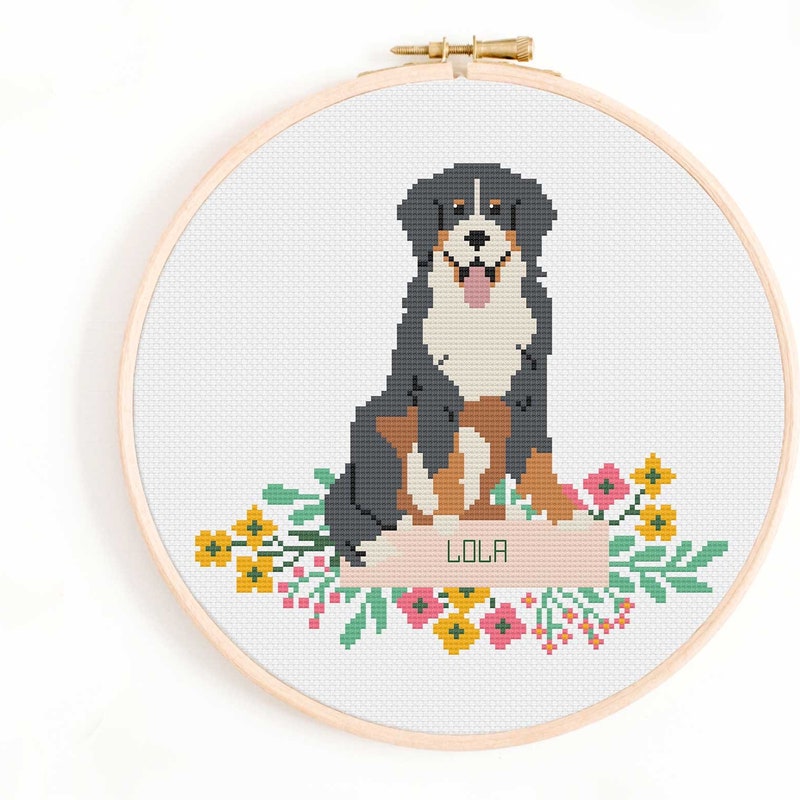 Dog Cross Stitch - Etsy