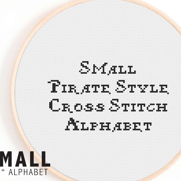 Cross Stitch Font - Etsy
