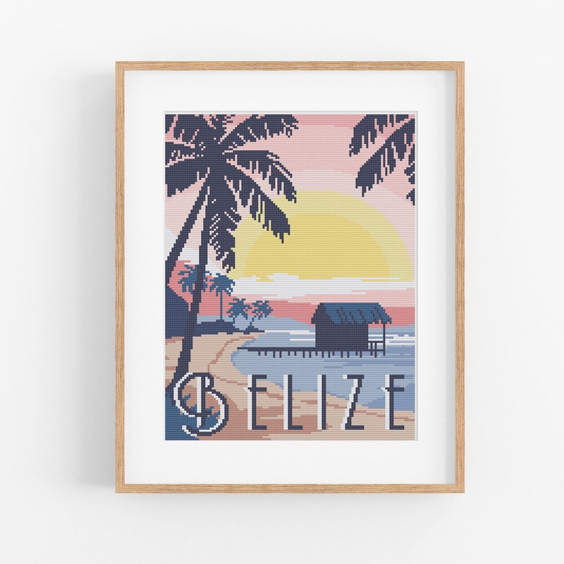Belize Poster - Etsy