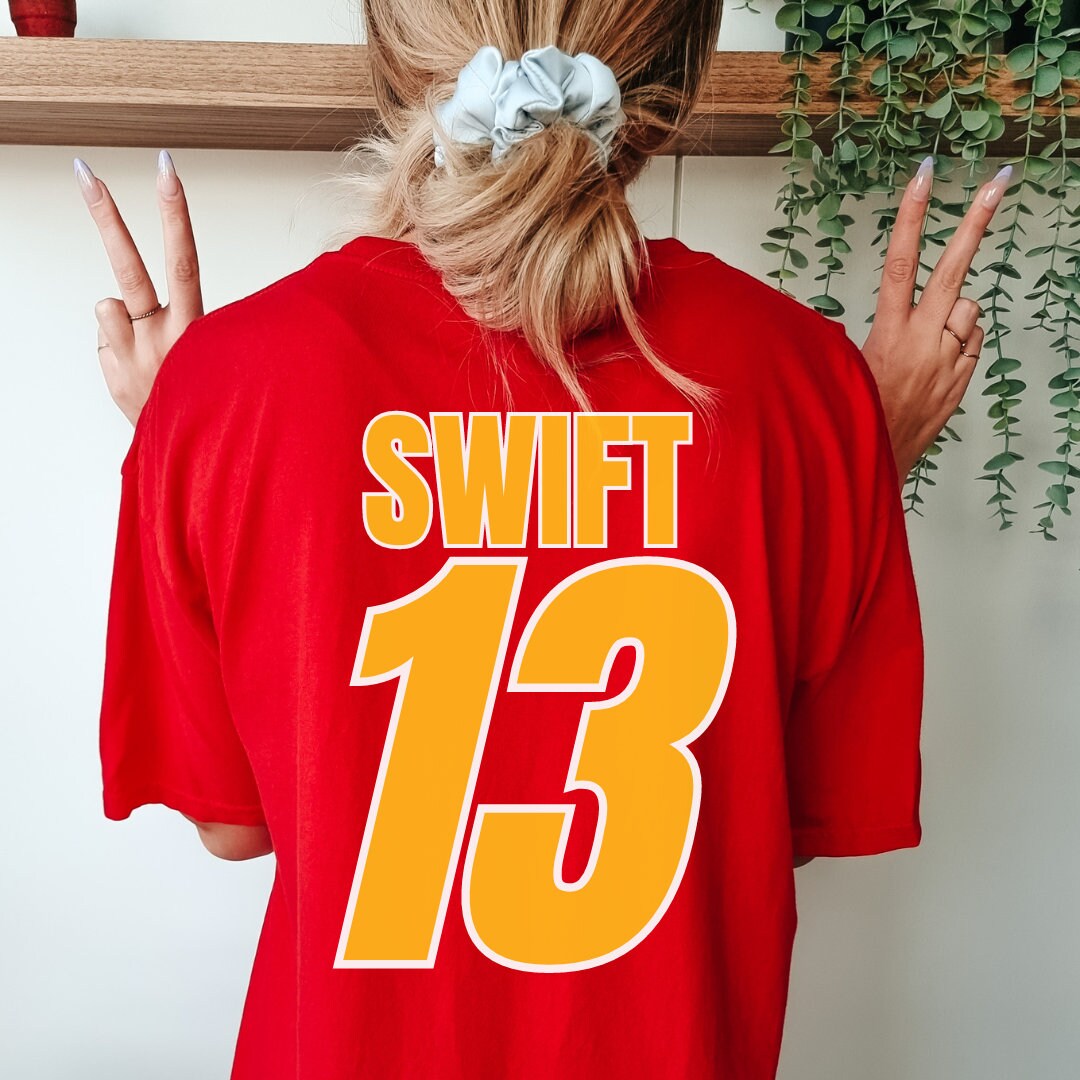 Swiftie Jersey SVG, Eras SVG, Football Shirt, Chiefs PNG - Etsy