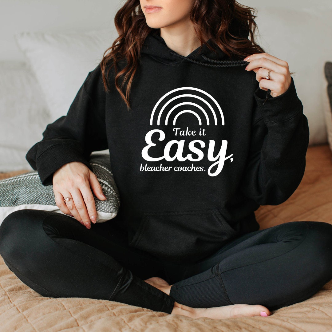 Take It Easy Bleacher Coaches SVG Shirt Mug Coach's Wife - Etsy