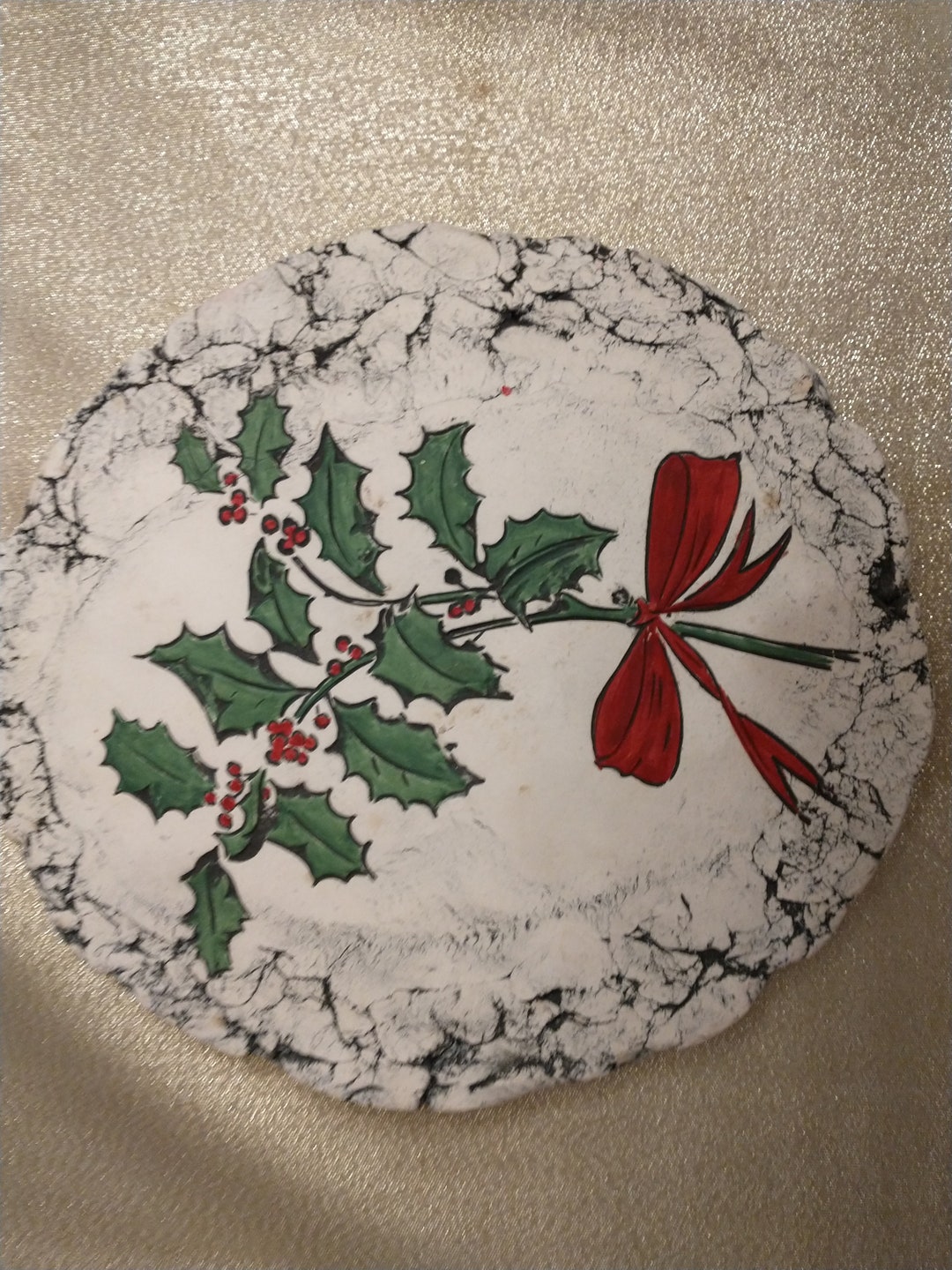 Shapes of Clay Plaque, Stan Langtwait, Made of Mt St. Helens Ash and ...