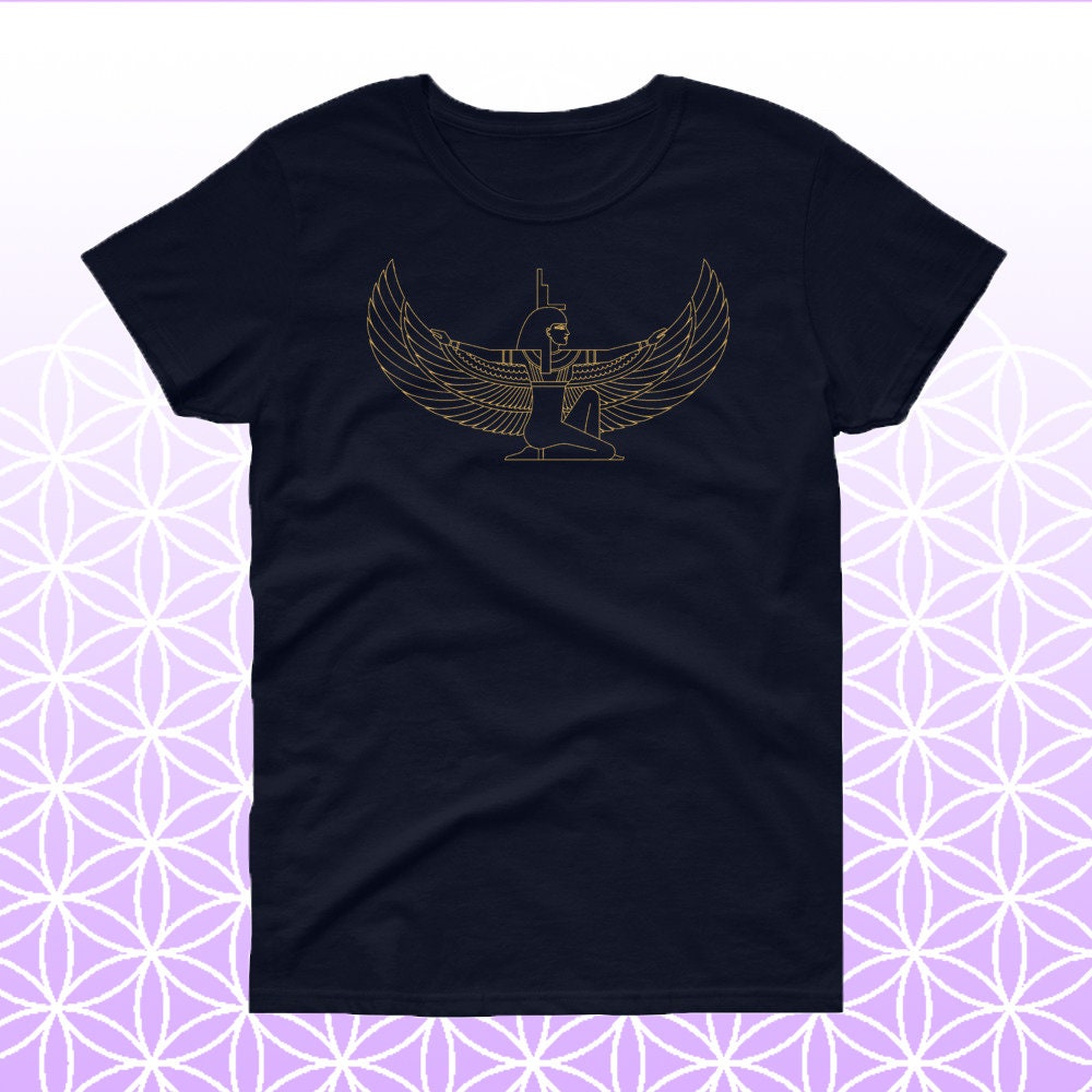 Goddess Isis Egyptian Shirt - Etsy