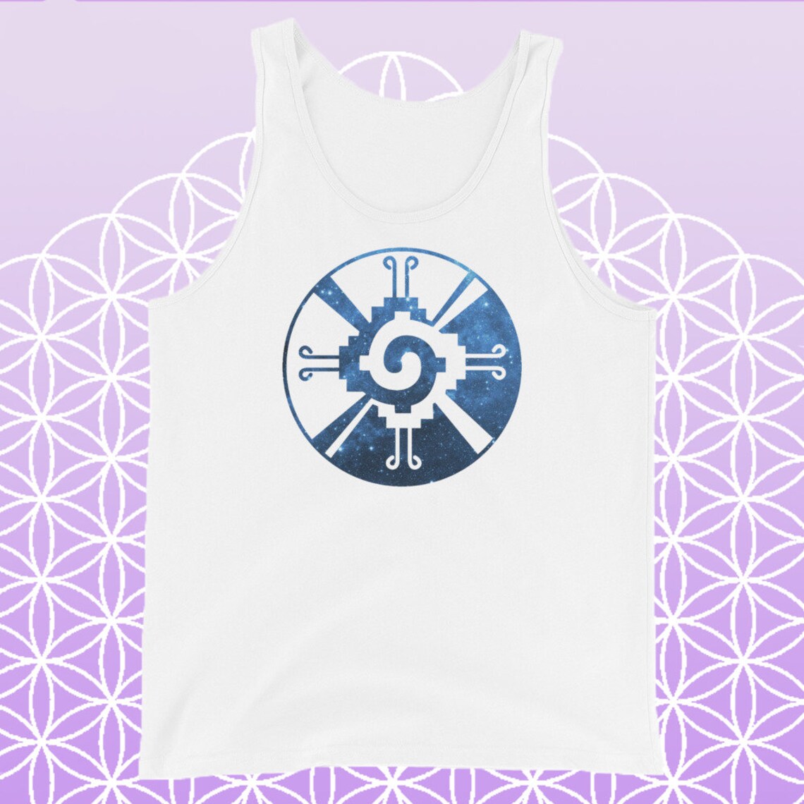Hunab Ku Tank Maya Tank Aztec Tank Yoga Tank Space Tank - Etsy