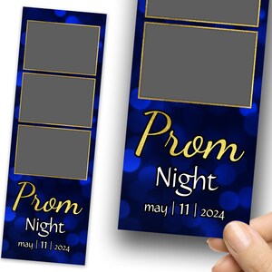 Prom Night Photobooth Template, Class of 2024, Graduation Photo Booth ...