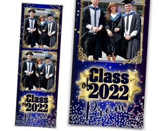 Graduation Photo Booth Template CSF Titians PSD PNG Easy - Etsy