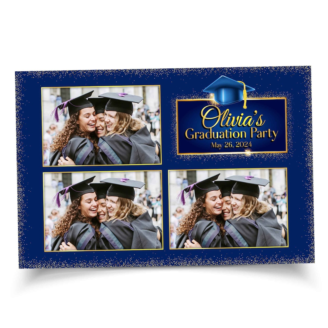 Graduation Photo Booth Template, Grad Photobooth Template, Class Of ...