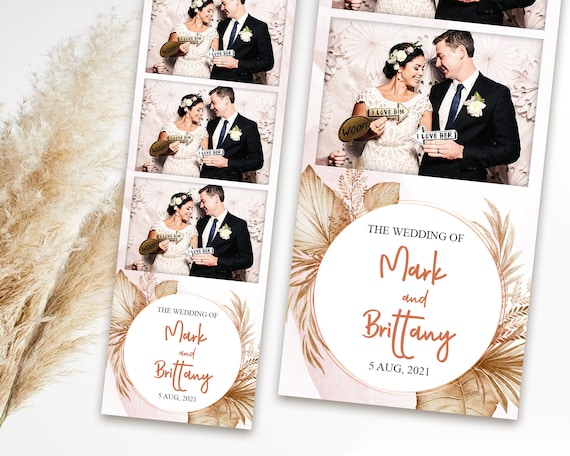 Wedding photo booth printables store